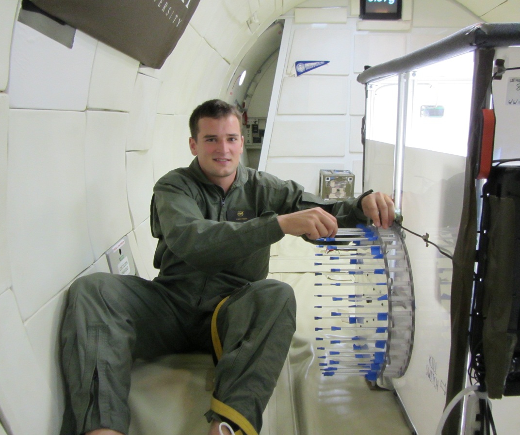 Luke Yoder » NASA Zero Gravity Experimentation